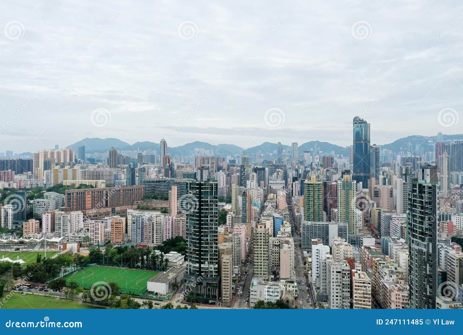 A City Scape of Kowloon South at Kowloon Peninsula 9 May 2022 Editorial ...