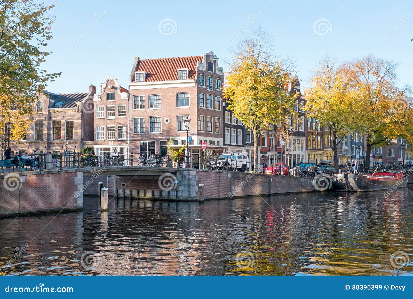 City Scenic from Amsterdam in the Netherlands Editorial Stock Image ...