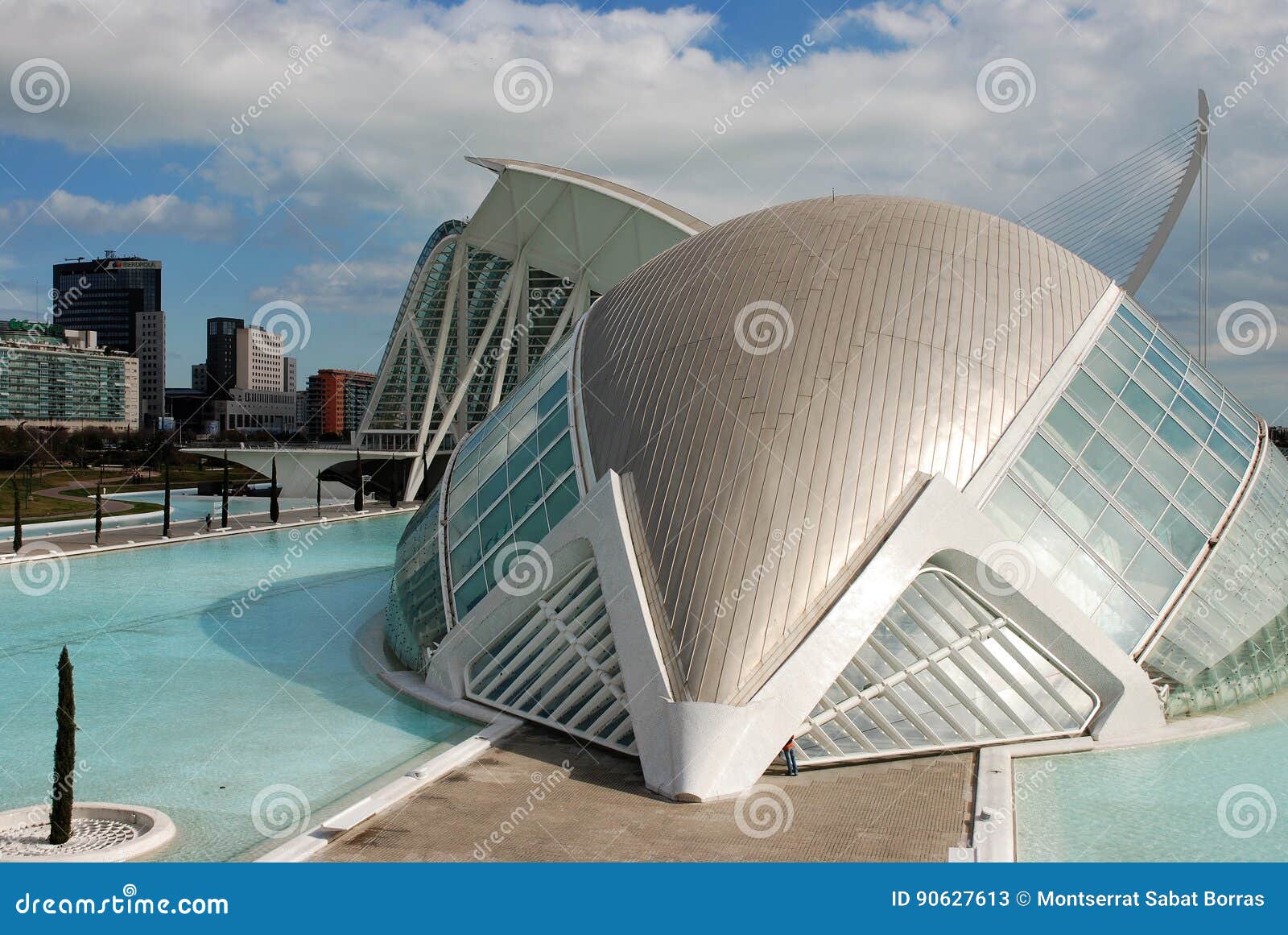 The City of Science and the Arts Editorial Stock Photo - Image of city ...