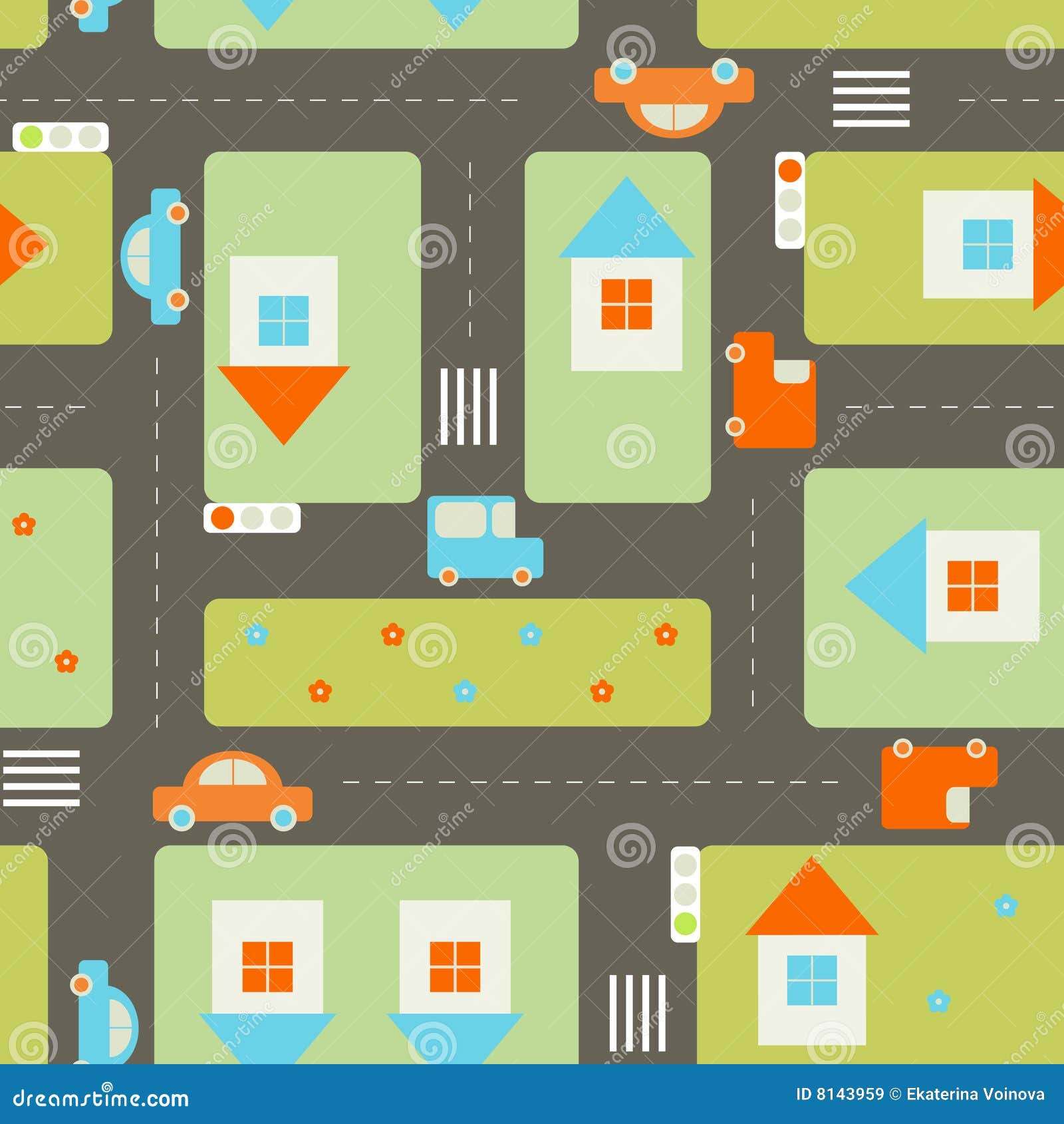Cute City Map Stock Illustrations – 2,961 Cute City Map Stock ...
