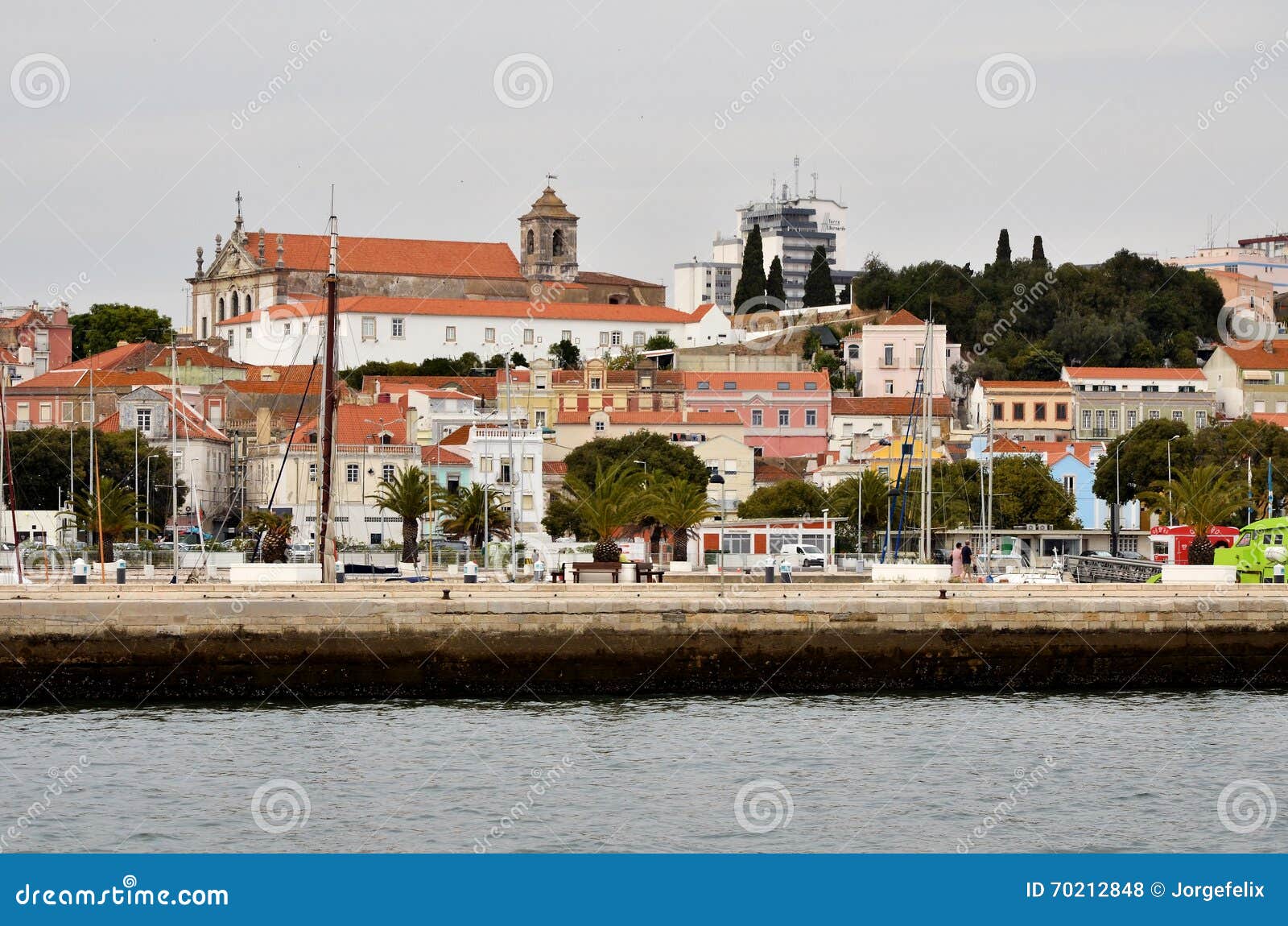 The city of Setubal editorial stock photo. Image of building - 70212848