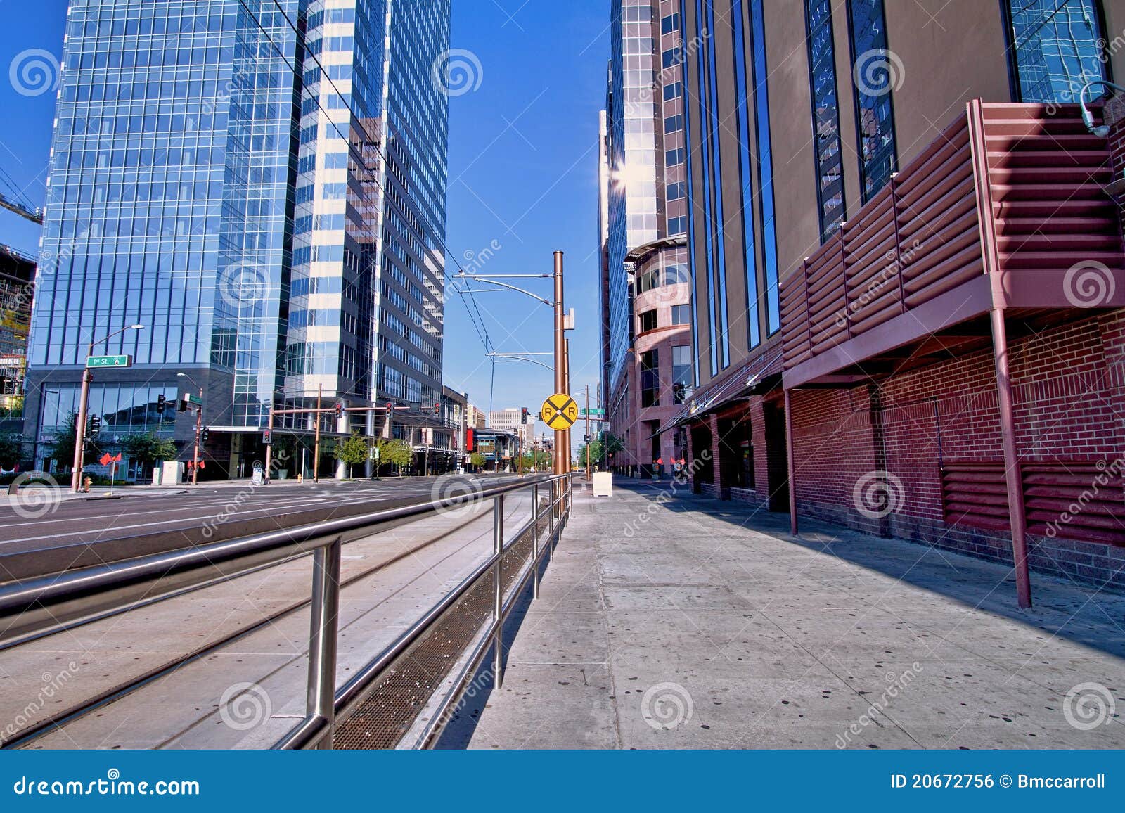 City Sidewalk_Landscape stock photo. Image of shopping - 20672756