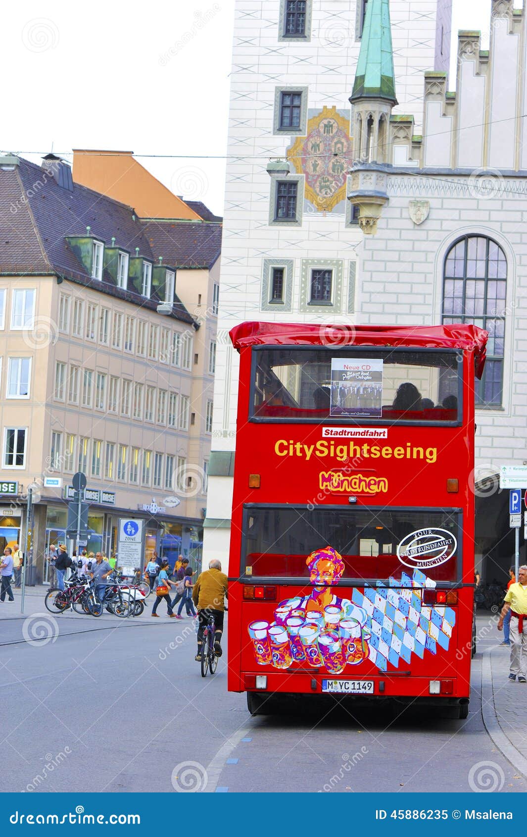 City Sightseeing Tours editorial image. Image of tour - 45886235