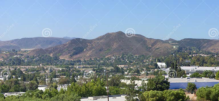 City of Simi Valley, CA stock image. Image of trees, simi - 15765841