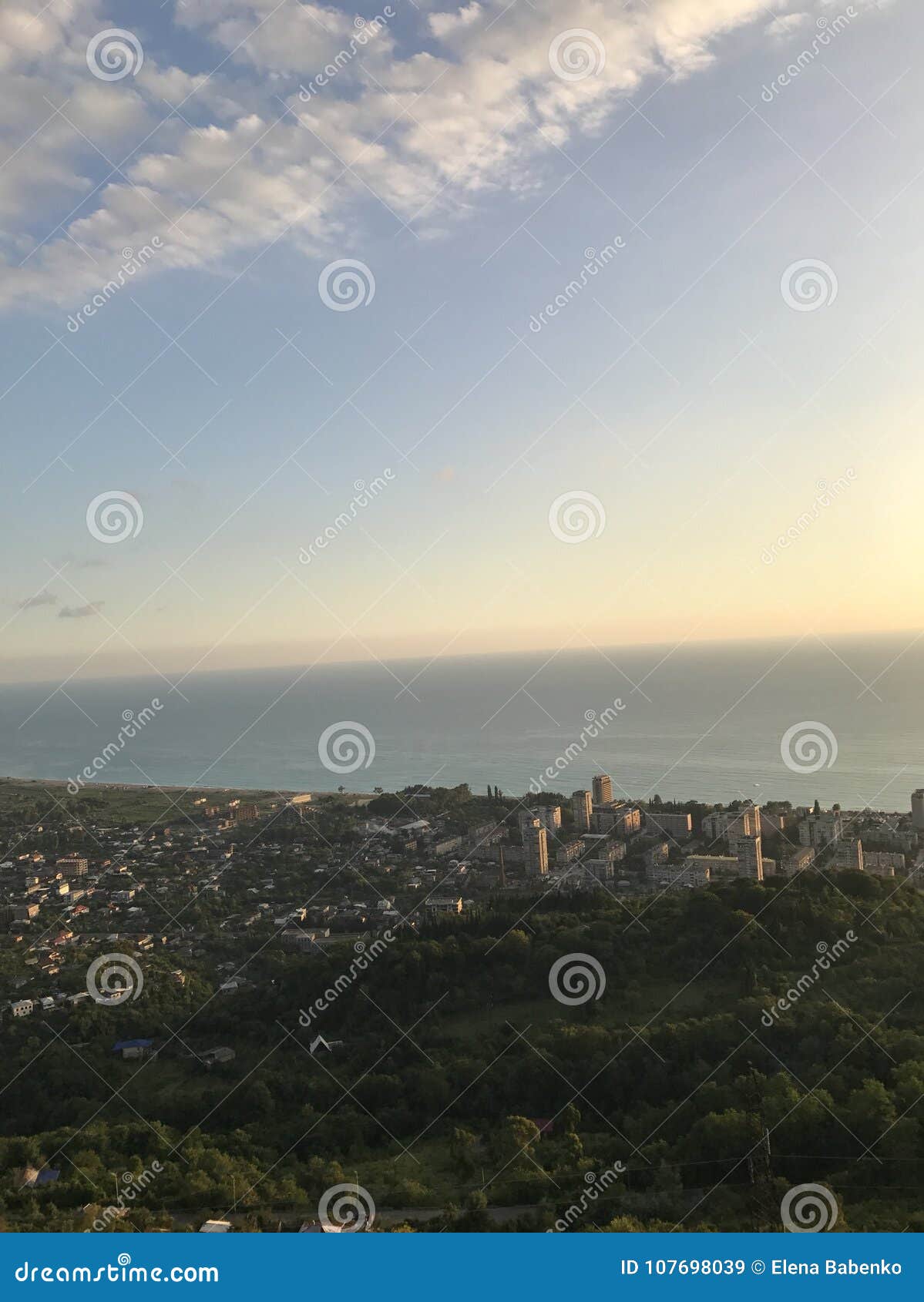 Look from above stock image. Image of phenomenon, evening - 107698039