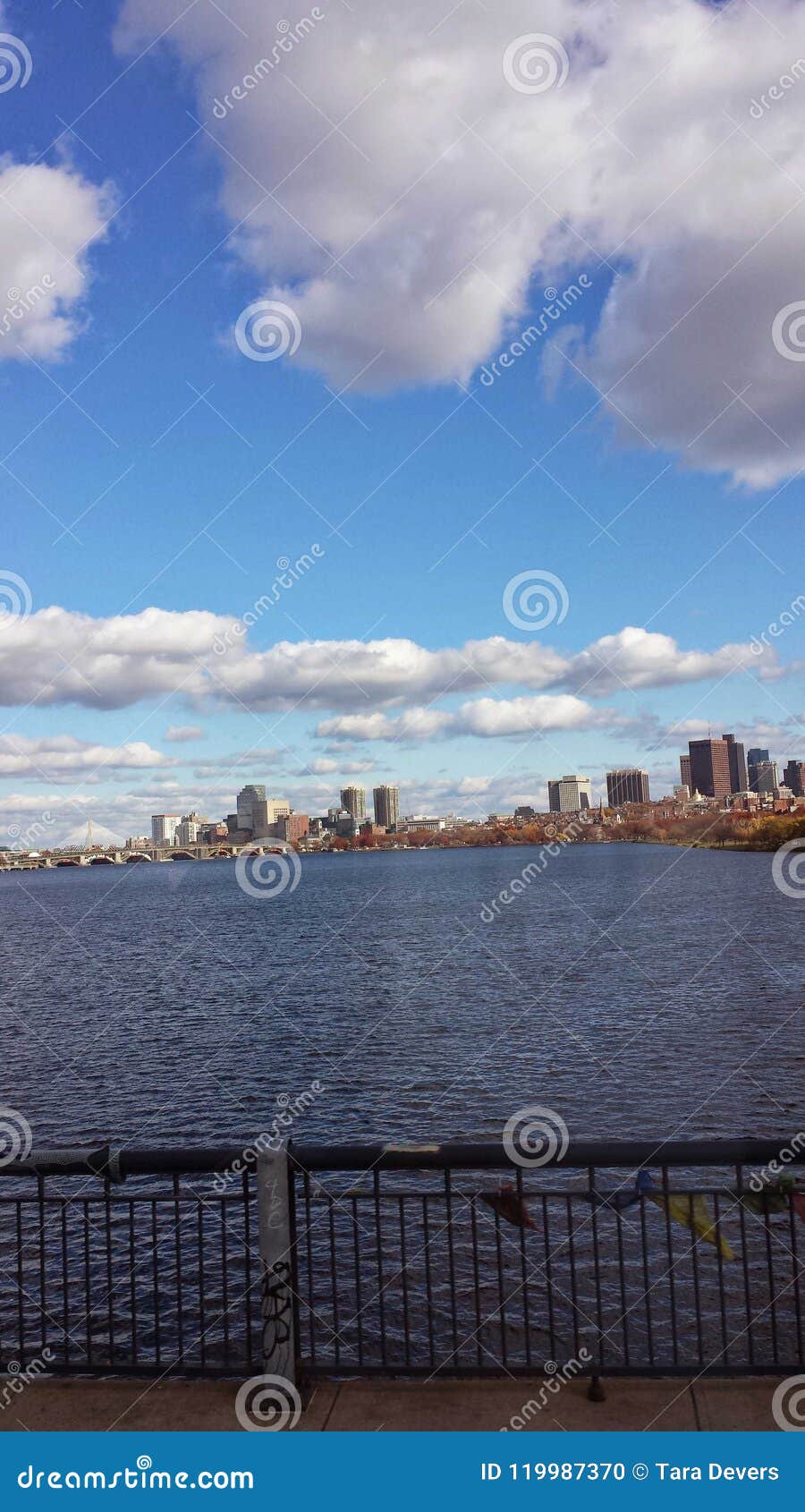 City stock photo. Image of skyline, clouds, city, water - 119987370