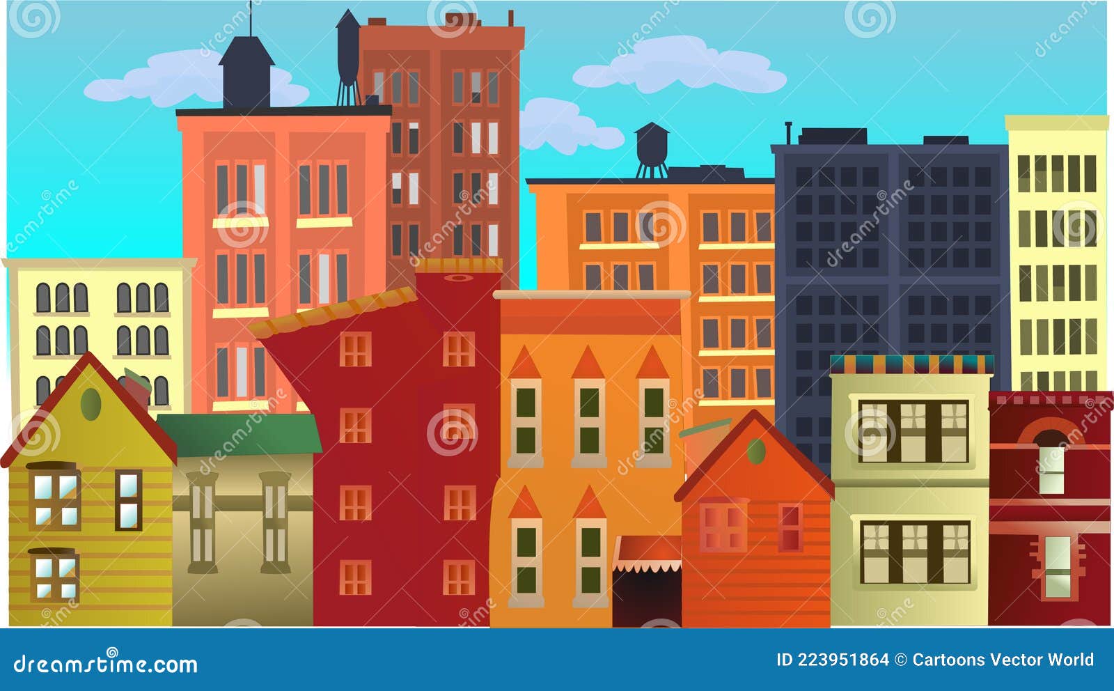 Society Apartment Background Vector Artwork Stock Vector - Illustration ...