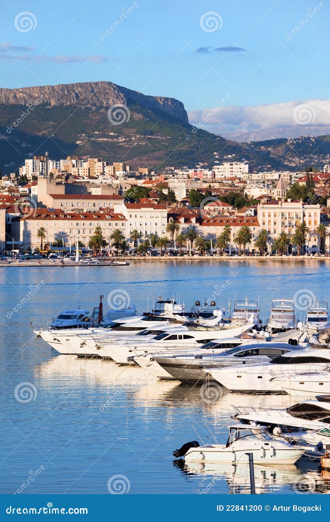 City of Split in Croatia stock photo. Image of city, coast - 22841200
