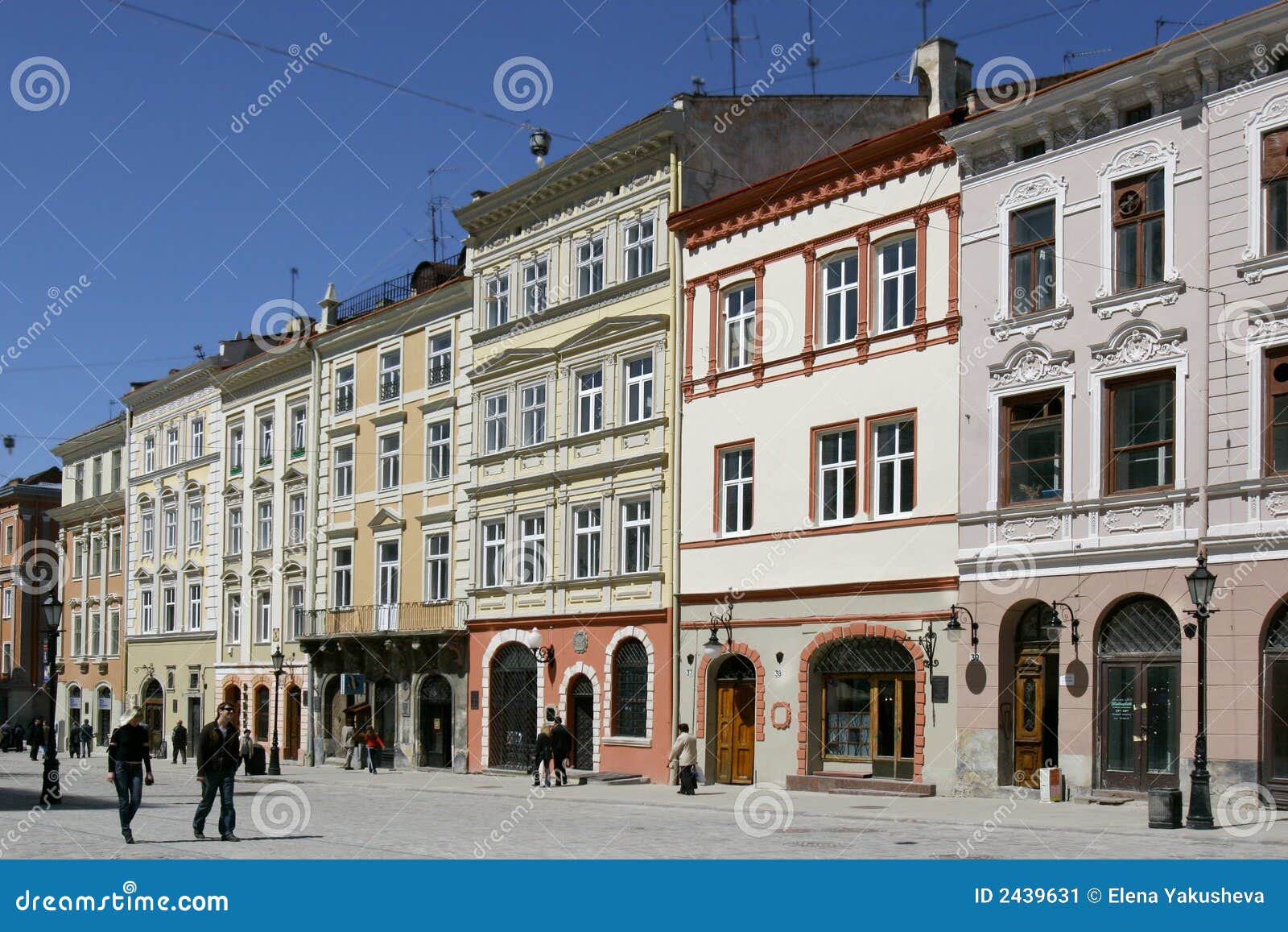 City square view stock image. Image of center, tourizm - 2439631