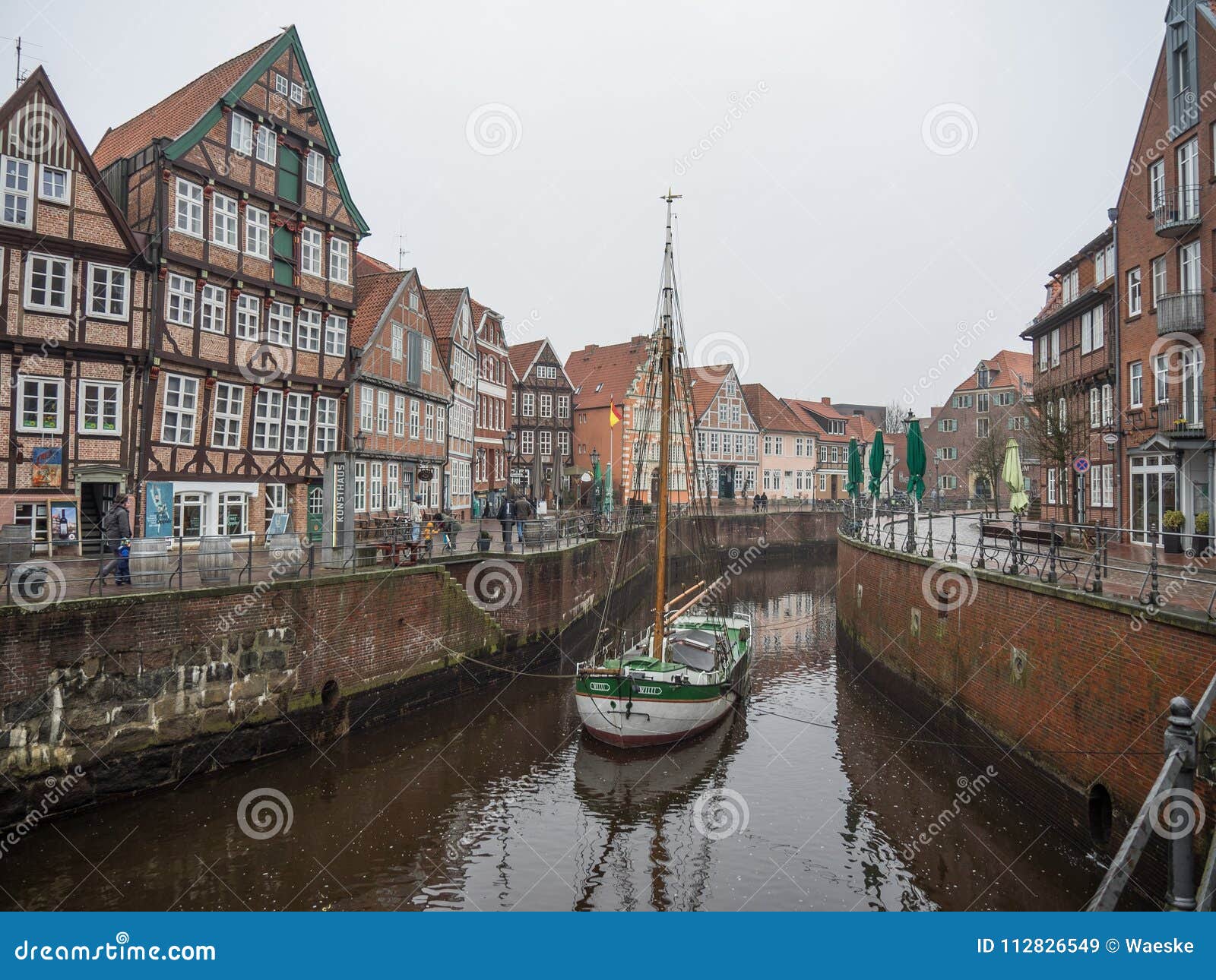 The City of Stade in Germany Editorial Stock Image - Image of harbor ...