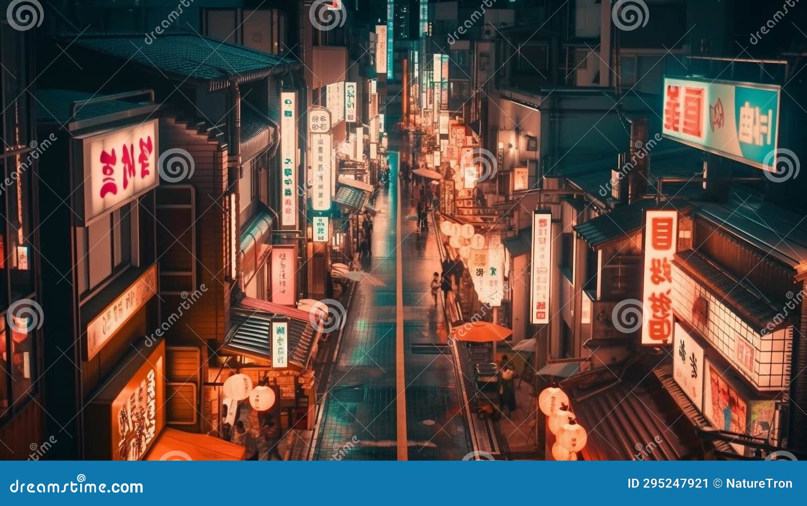 City City Street View City at Night Stock Illustration - Illustration ...
