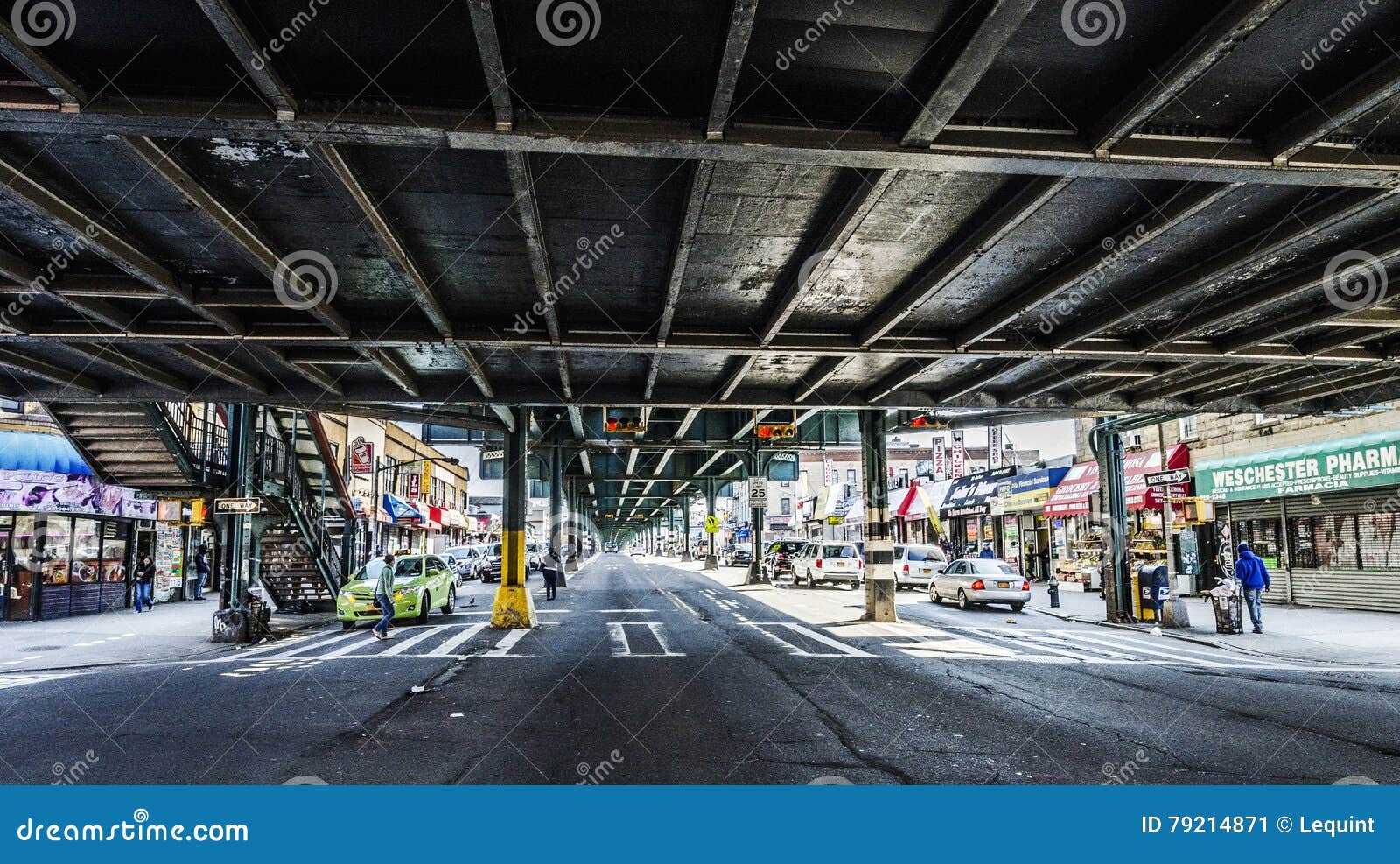 City Streets of Brooklyn New York Editorial Photo - Image of angle ...