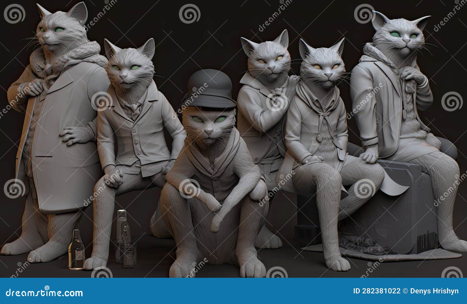 The City Streets are Under the Control of a Sly Gang of Cartoon Cats ...