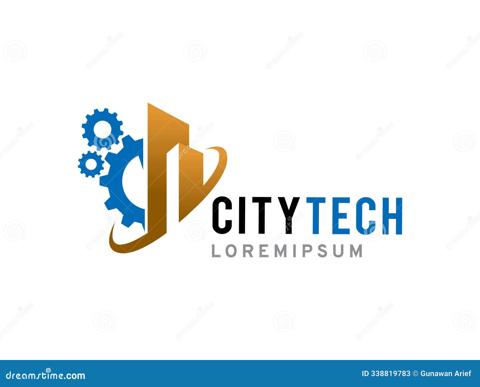 City Tech Logo Symbol or Icon Template Stock Vector - Illustration of ...