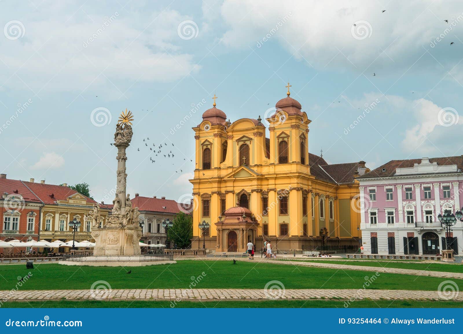 City of Timisoara in Romania Editorial Stock Image - Image of castle ...