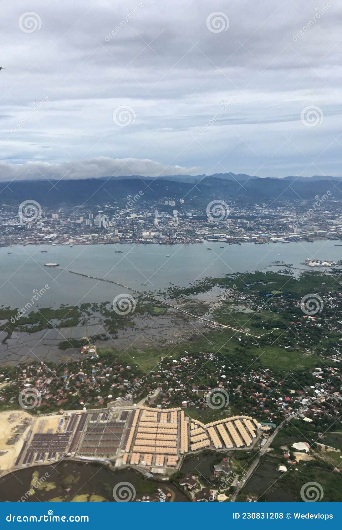 City top view of Cebu City stock photo. Image of panorama - 230831208