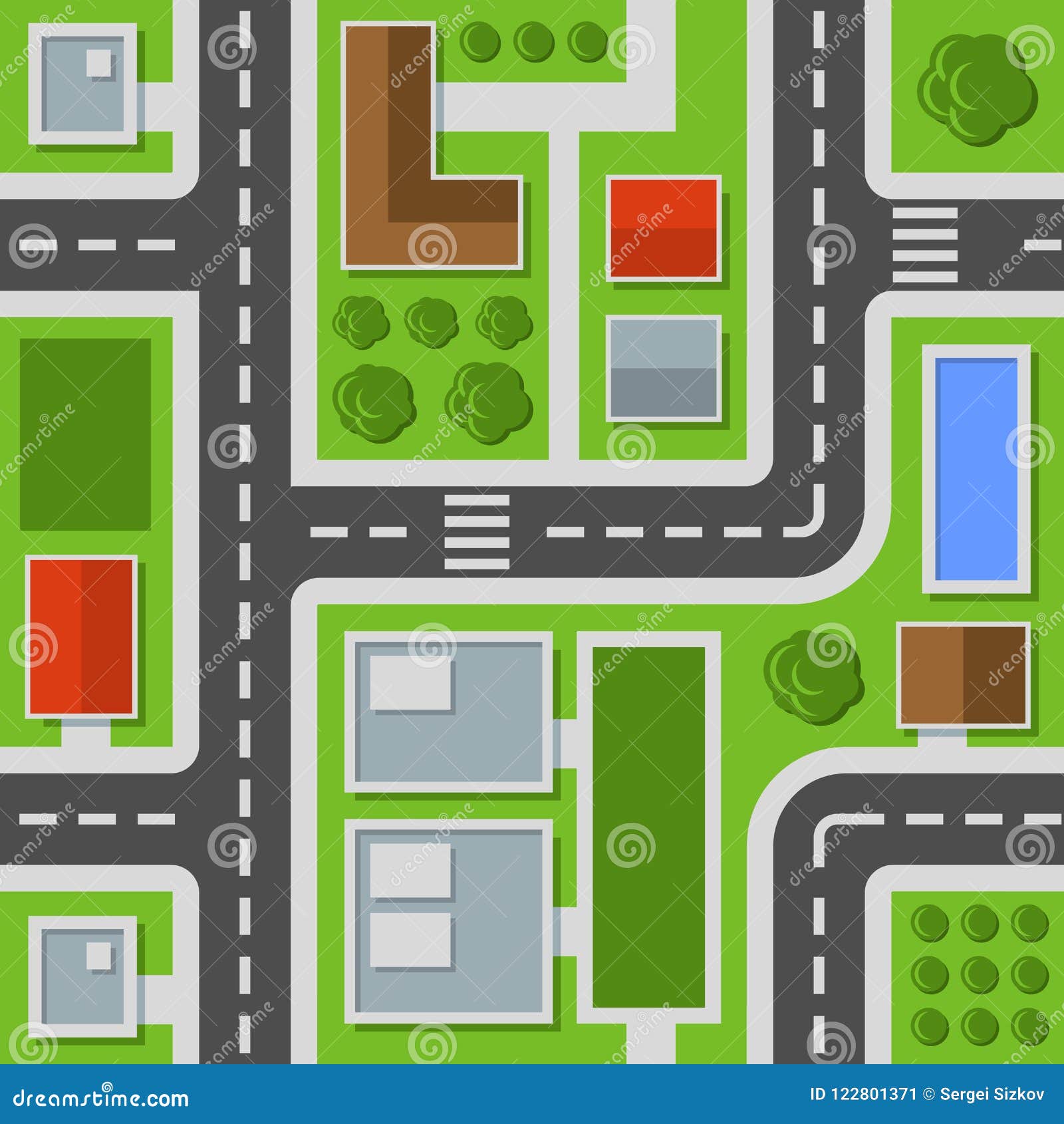 Cartoon Blank Maps Of Towns