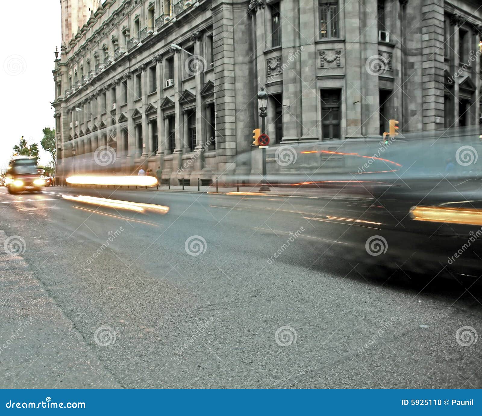 City traffic and building stock photo. Image of cityscape - 5925110