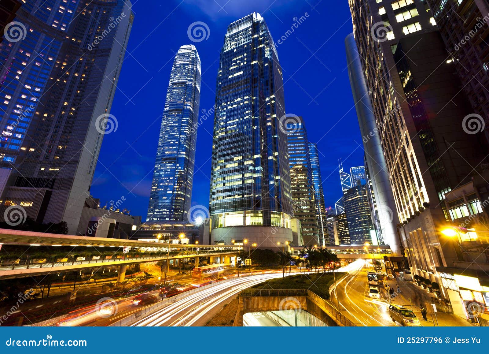 City traffic at night stock photo. Image of automobile - 25297796