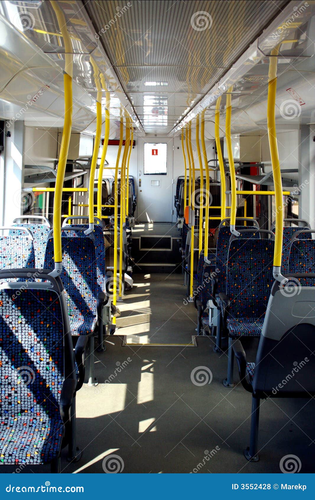 City train interior stock photo. Image of interior, underground - 3552428