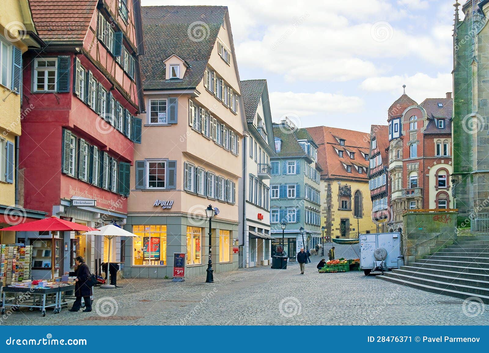 City Tuebingen editorial photo. Image of facade, tuebingen - 28476371