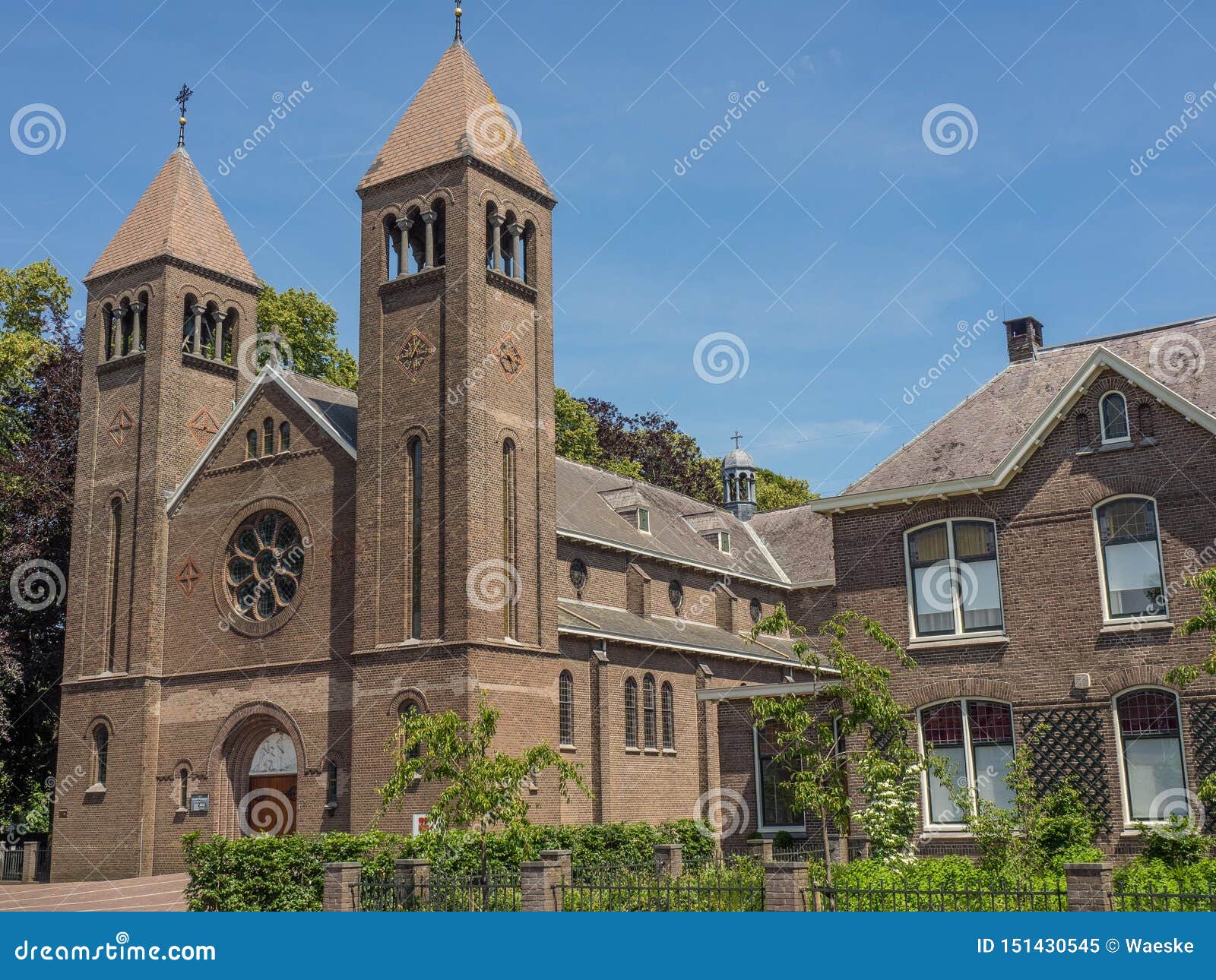 The City of Ulft in the Netherlands Stock Image - Image of fence, ulft ...