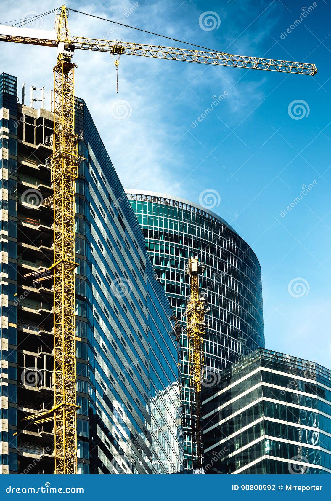 City underconstruction stock photo. Image of realty, architecture ...