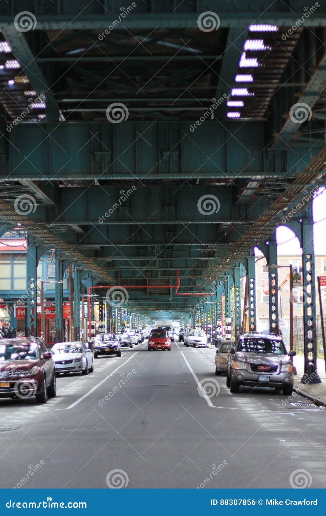 City underpass editorial photo. Image of flow, high, construction ...