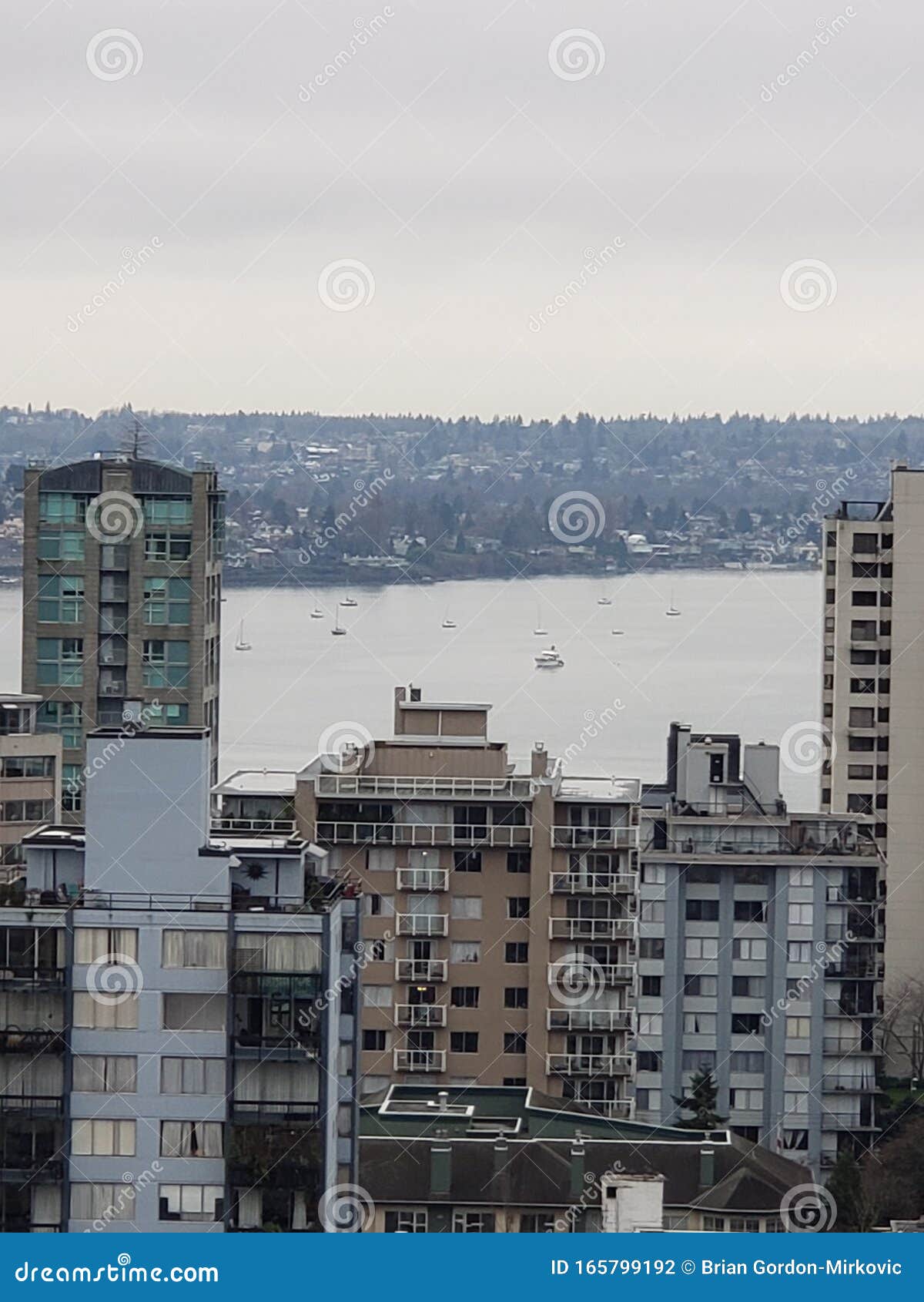 City of vancouver stock photo. Image of buildings, vancouver - 165799192