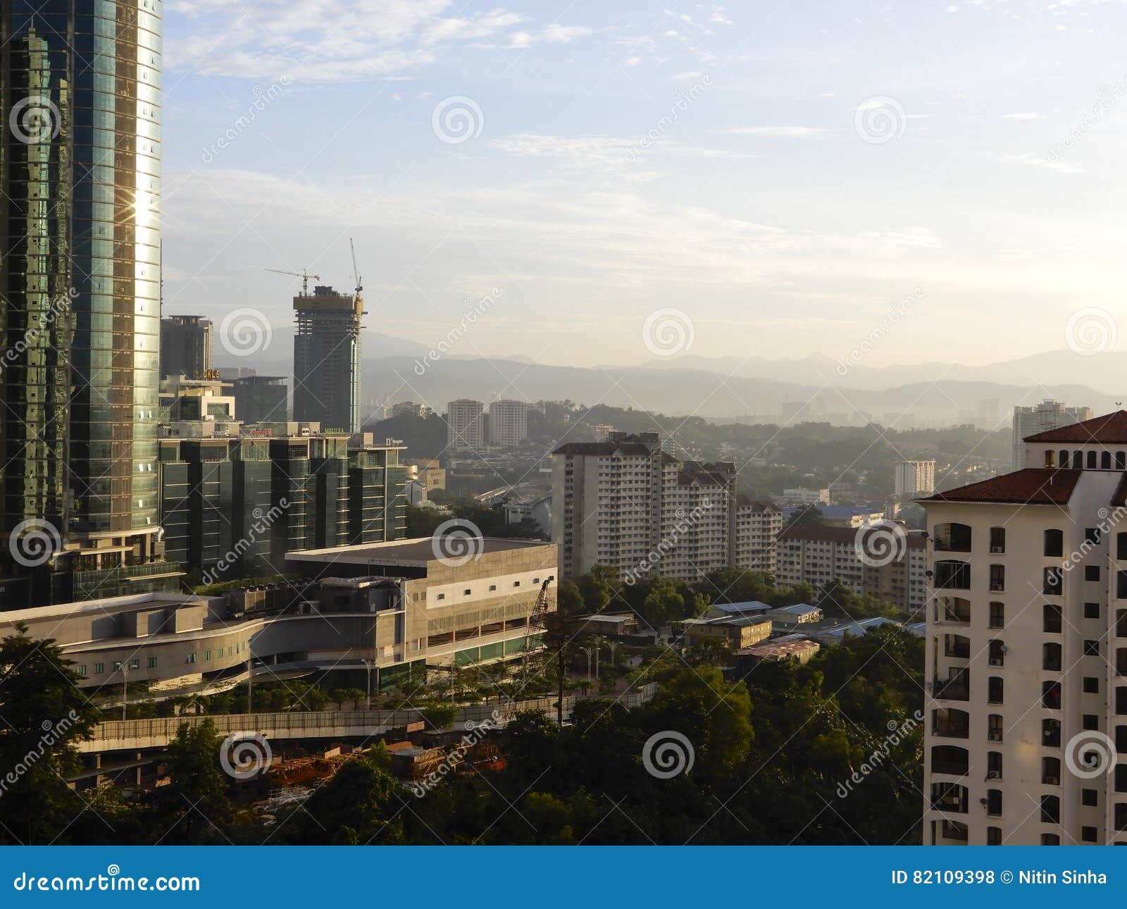 City view in the day time stock photo. Image of cityscape - 82109398