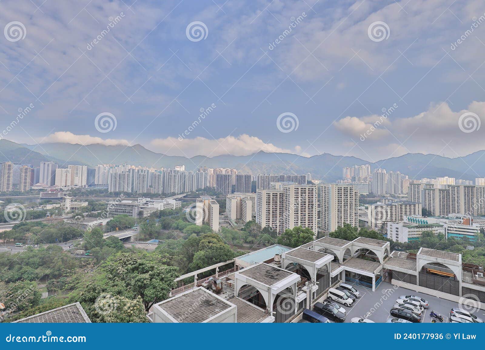 City View of Fo Tan, Sha Tin HK Editorial Photo - Image of resident ...