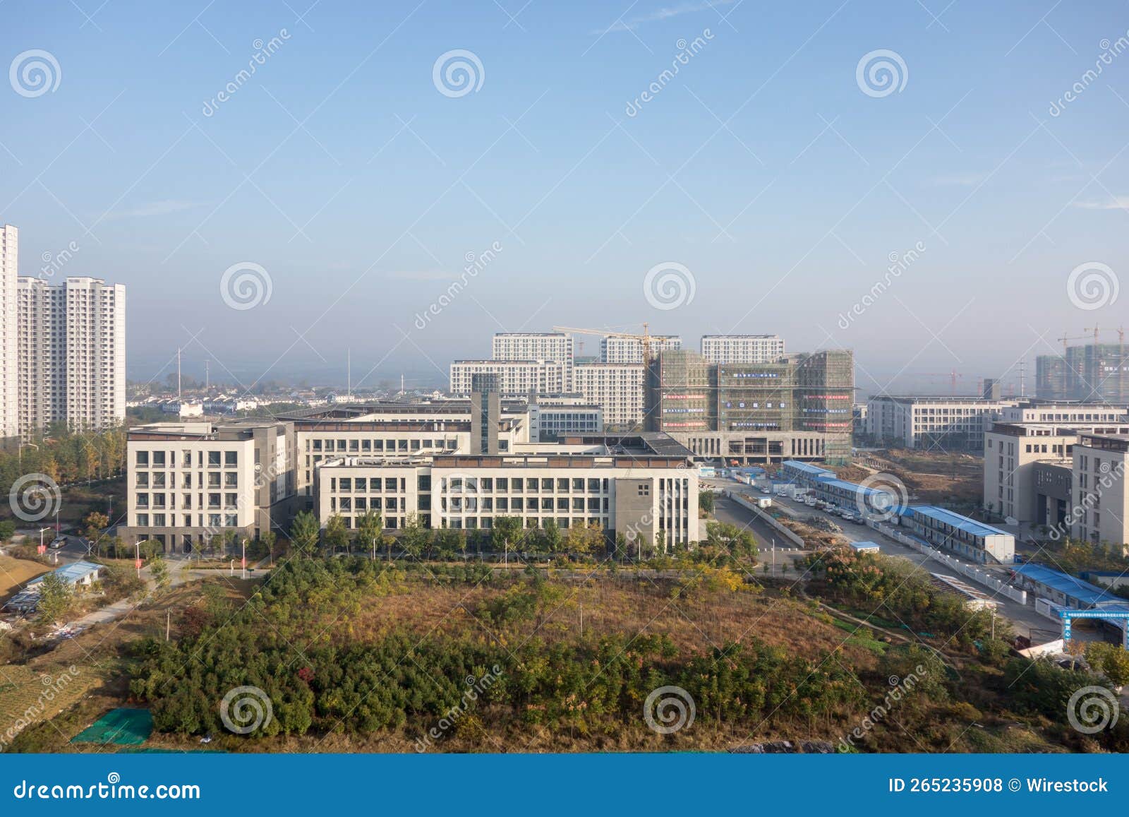 City View of Hefei, Anhui, China in the Daylight Stock Photo - Image of ...