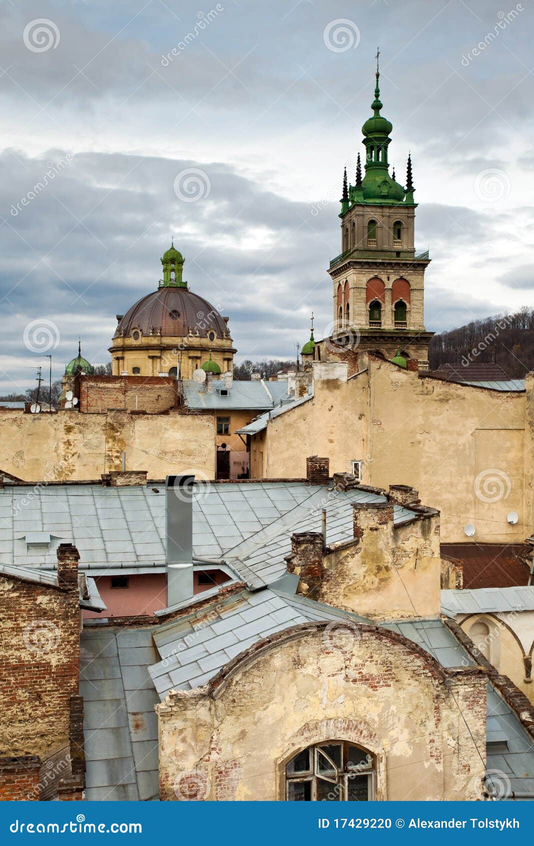 The City View, Lviv, Ukraine Stock Photo - Image of christian, lviv ...