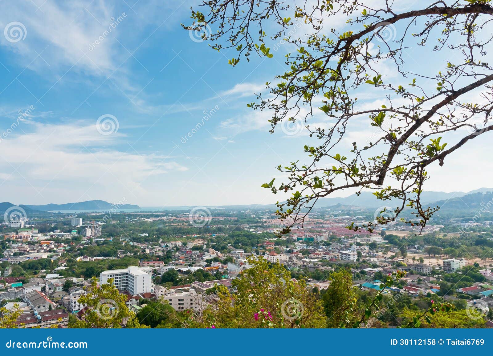 View point at Phuket stock photo. Image of ocean, asia - 30112158
