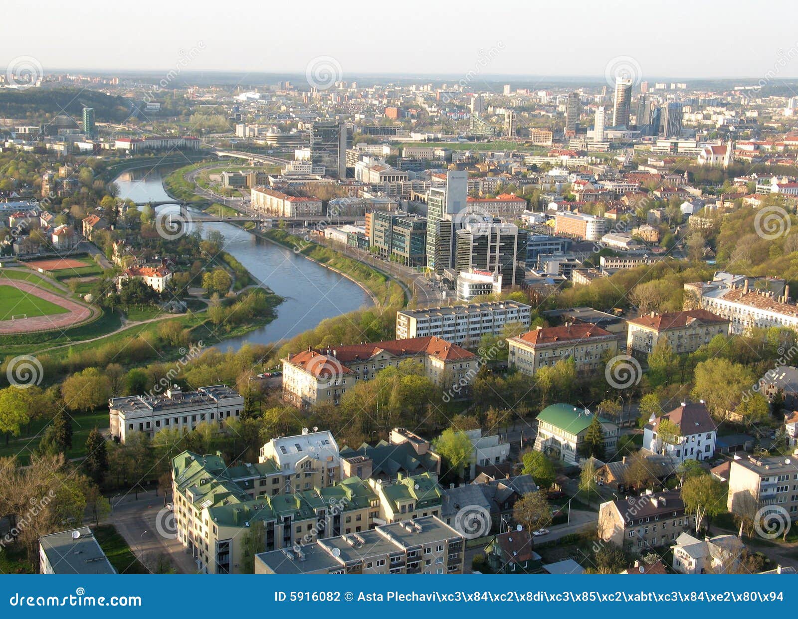 City of Vilnius (Lithuania) Stock Photo - Image of journey, lithuania ...