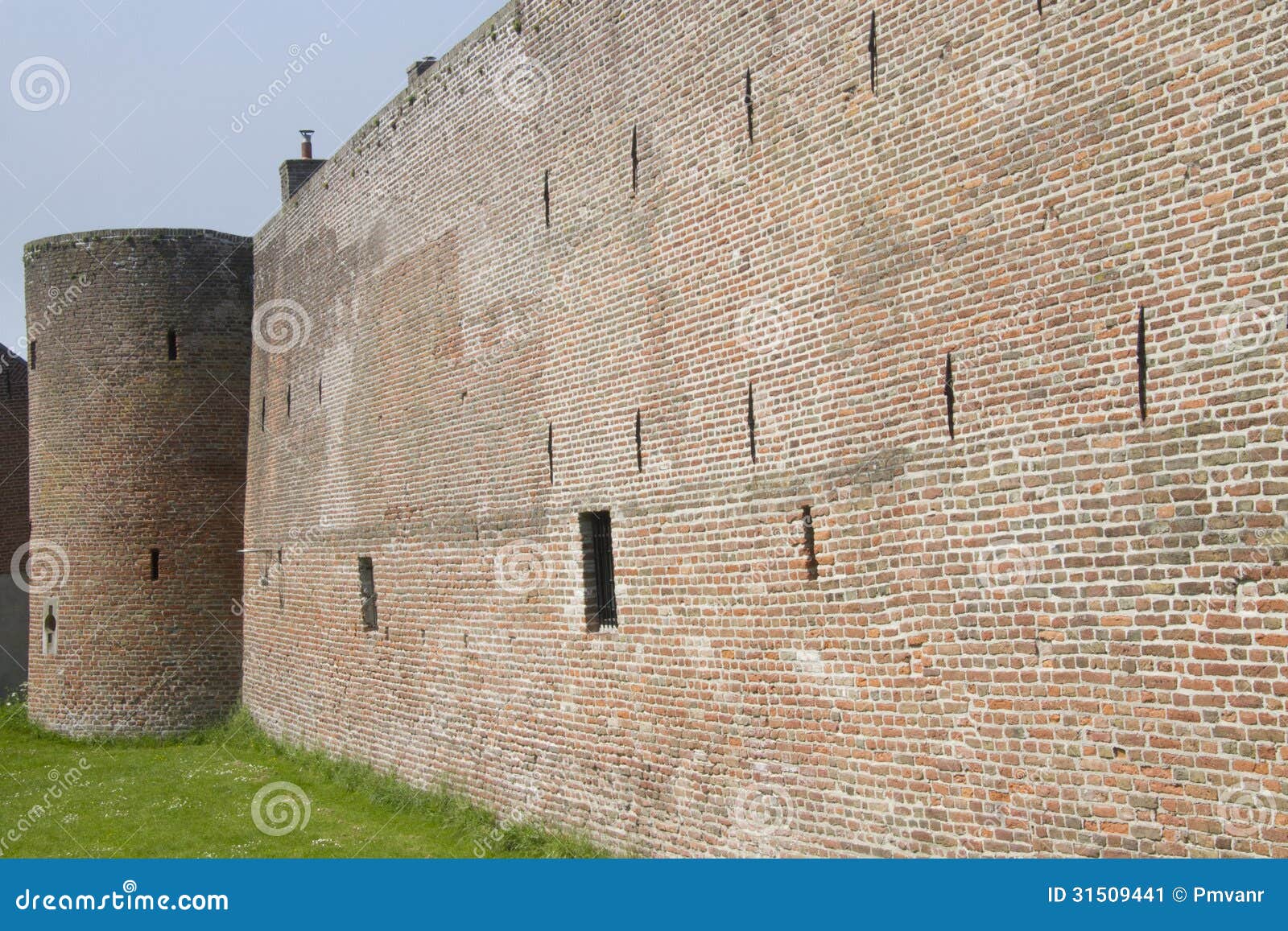 City Wall stock image. Image of wall, netherlands, defence - 31509441