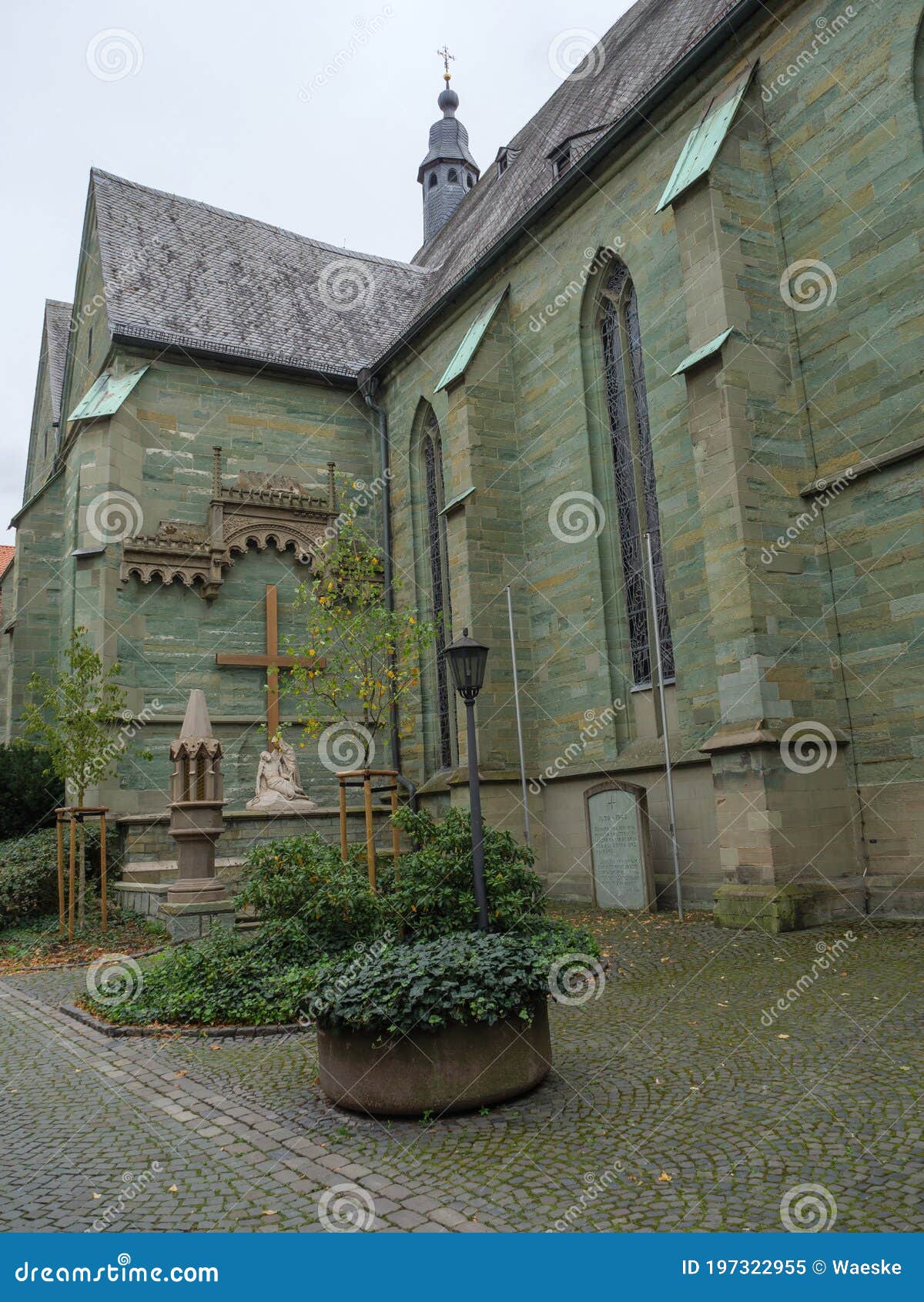 The City of Werl in Westphalia Stock Image - Image of travel, roof ...