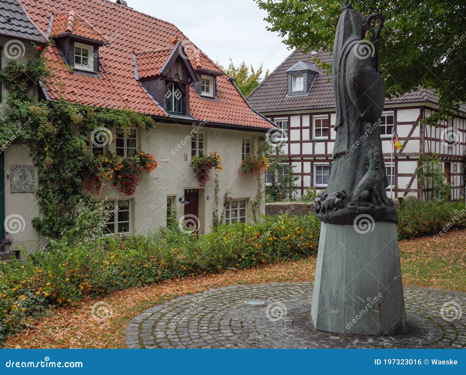 The City of Werl in Westphalia Stock Photo - Image of city, germany ...