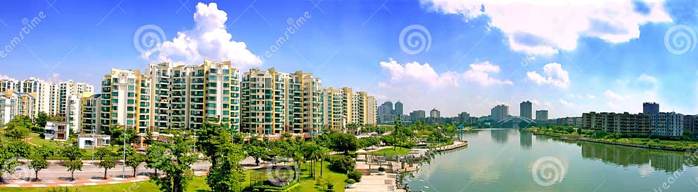 The city wiew stock image. Image of city, zhongsahan, wiew - 4419039