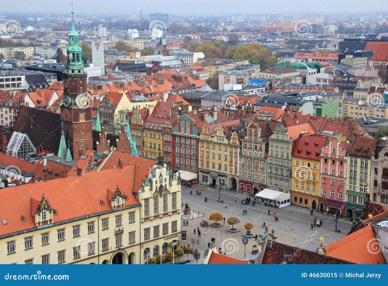City of Wroclaw, Poland editorial image. Image of economy - 46630015