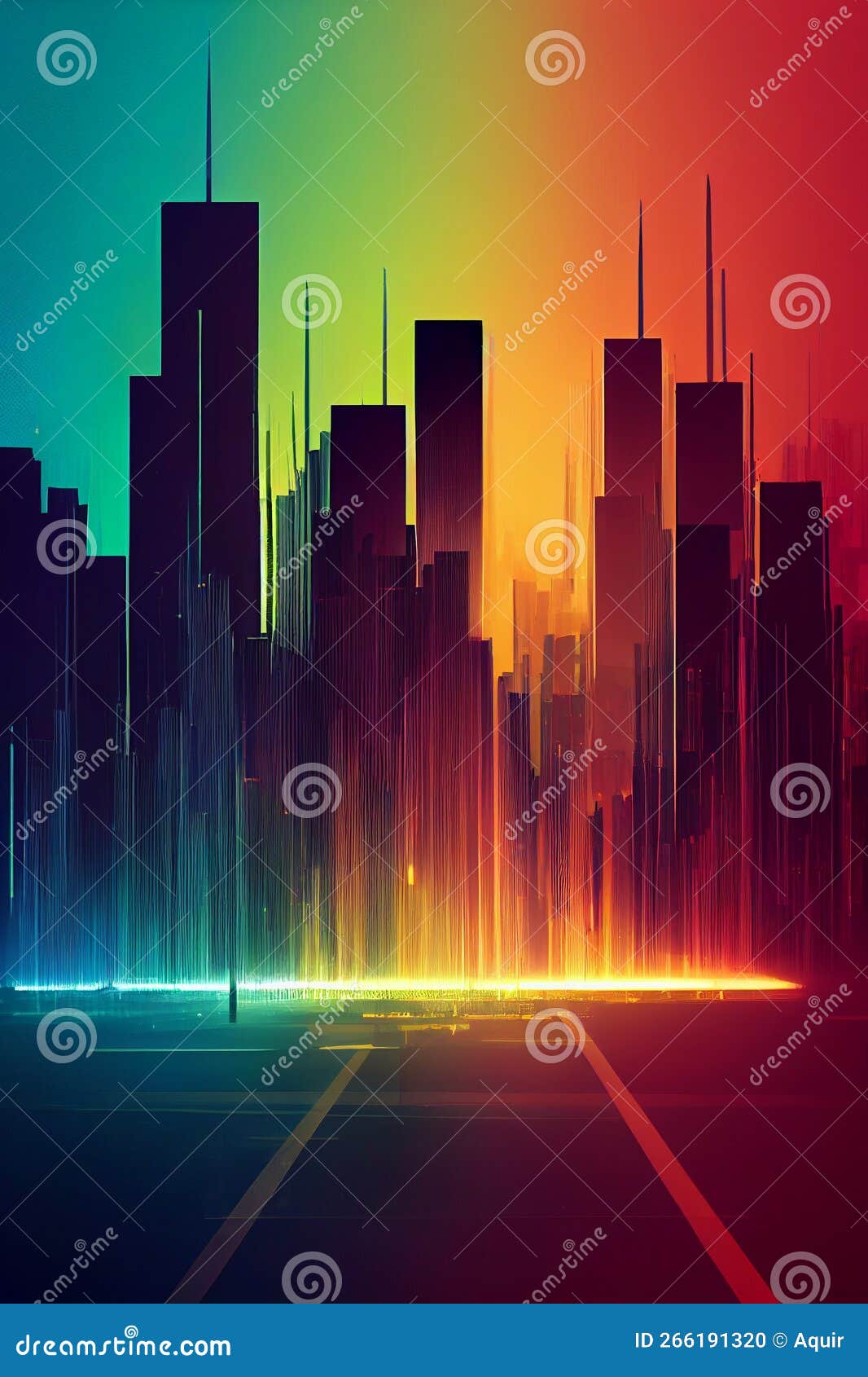 Cityscape. Abstract Modern Cityscape Background. Ai Generated. Glitch ... Cityscape. Abstract Modern Cityscape Background. Ai Generated. Glitch ...
