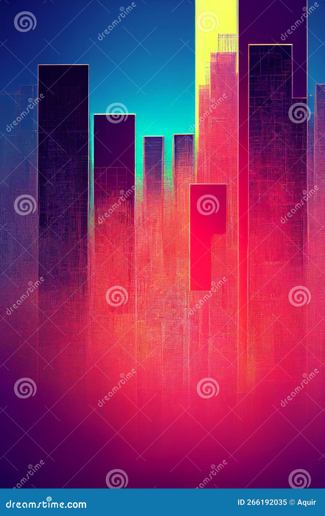 Cityscape. Abstract Modern Cityscape Background. Ai Generated. Glitch ... Cityscape. Abstract Modern Cityscape Background. Ai Generated. Glitch ...