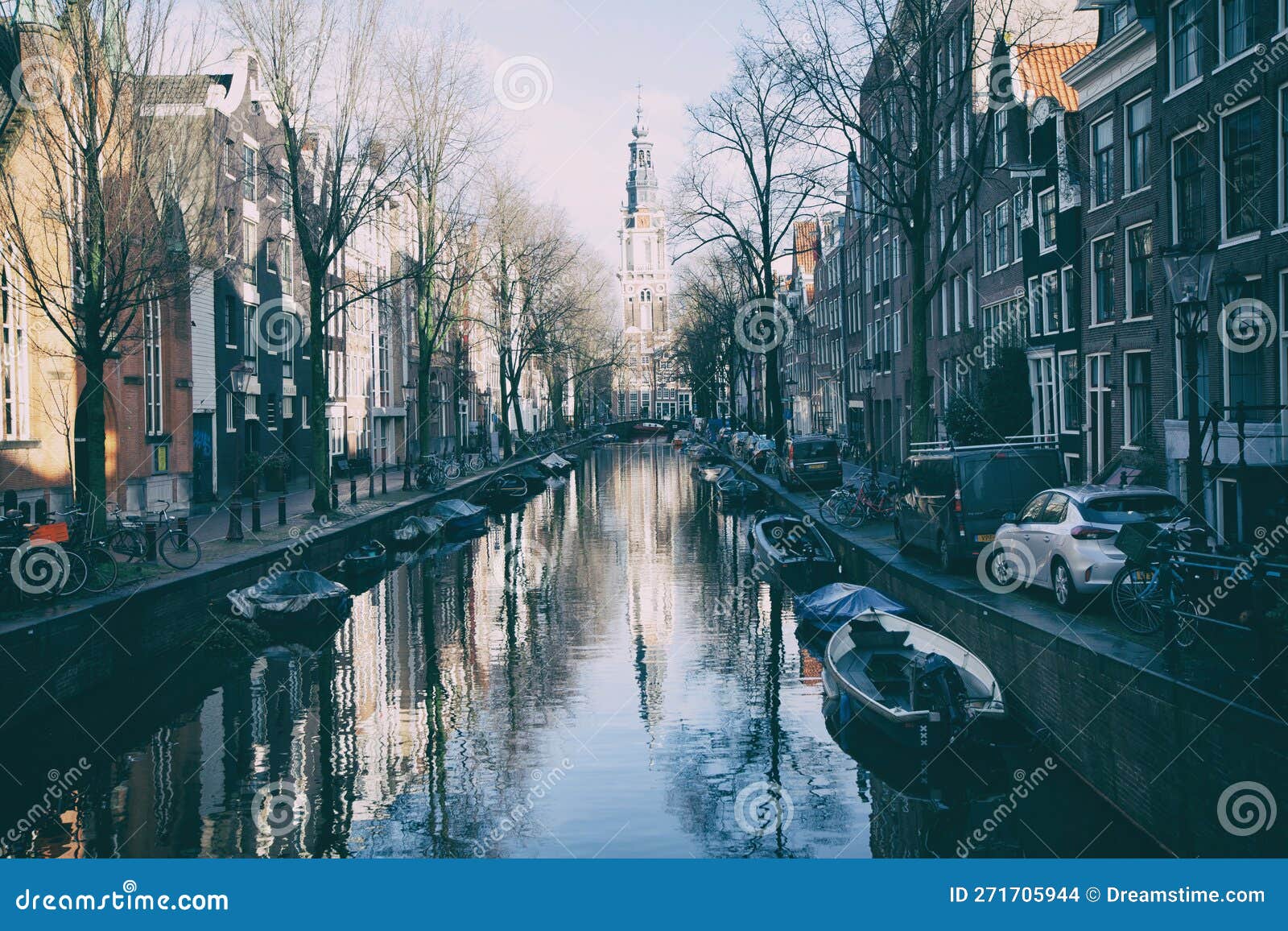 Cityscape of Amsterdam, January 2023 Editorial Stock Image - Image of ...