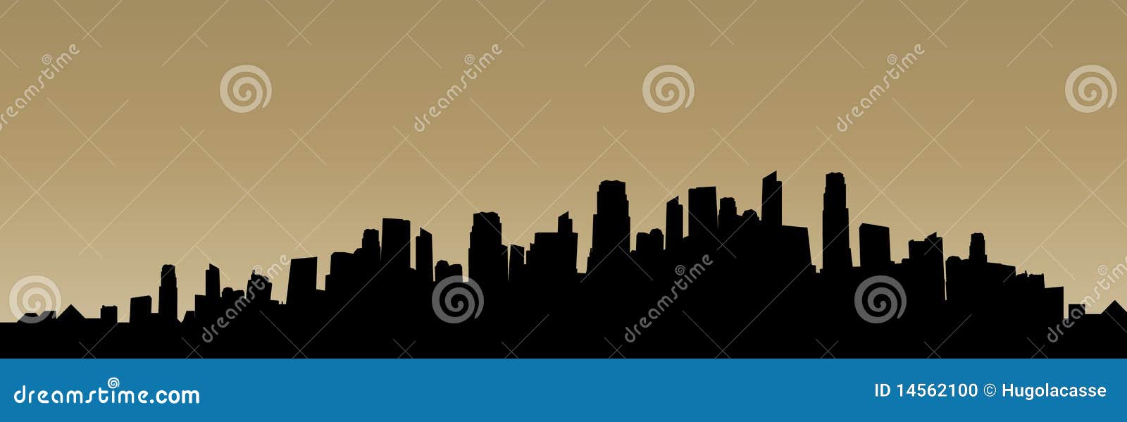 Cityscape background stock vector. Illustration of architecture - 14562100