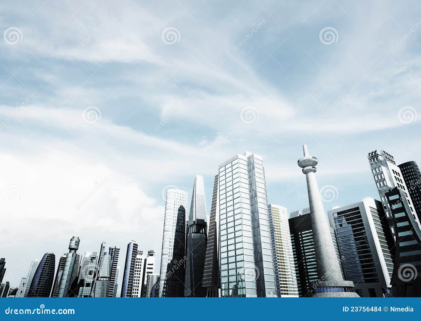 Cityscape Background stock illustration. Illustration of bright - 23756484