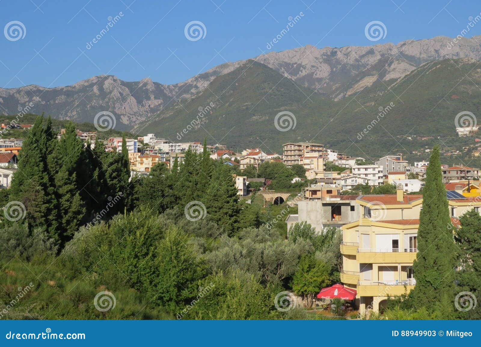 Cityscape of Bar-city editorial stock photo. Image of beautiful - 88949903