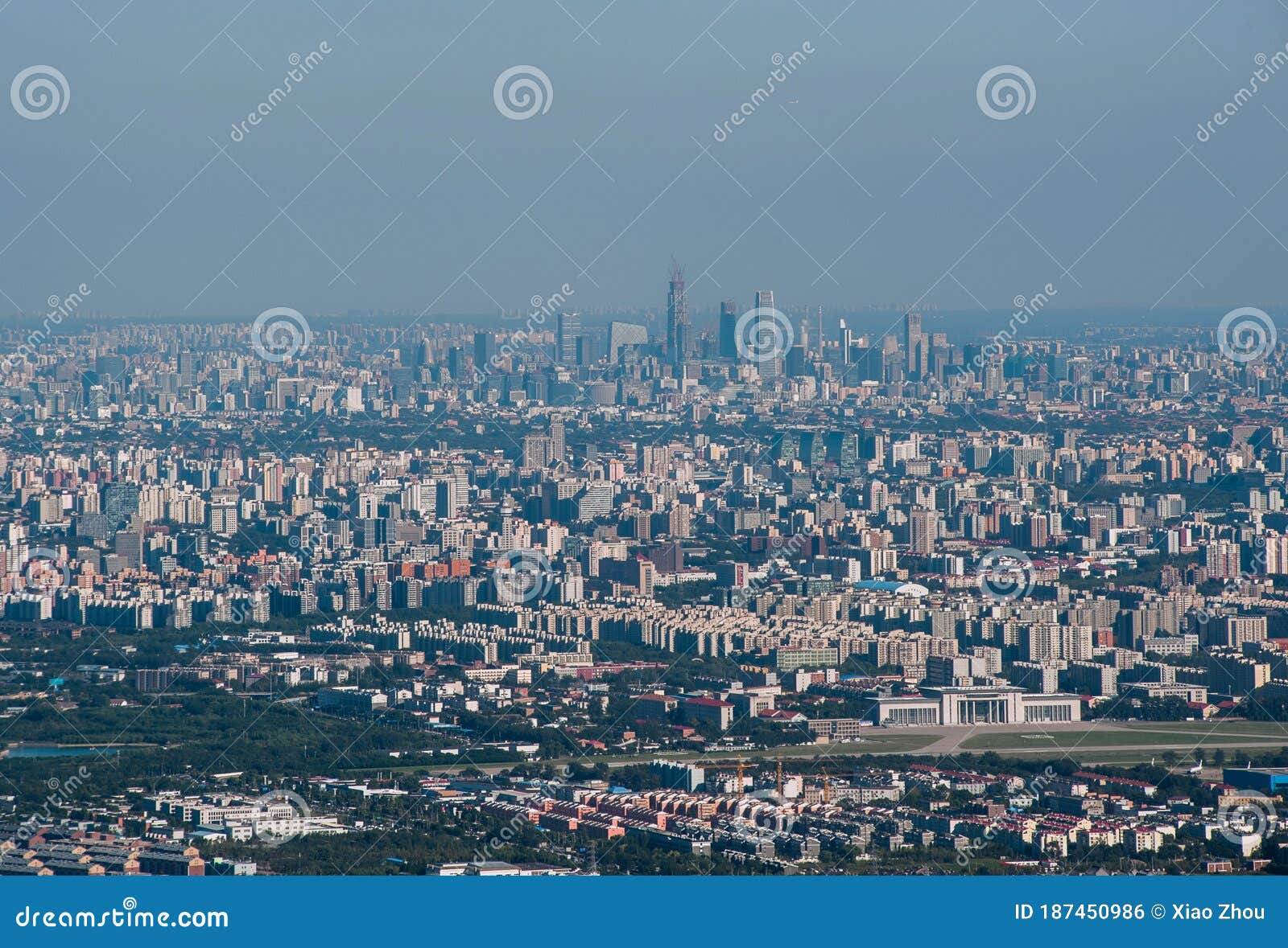 Cityscape of Beijing stock photo. Image of clay, develop - 187450986