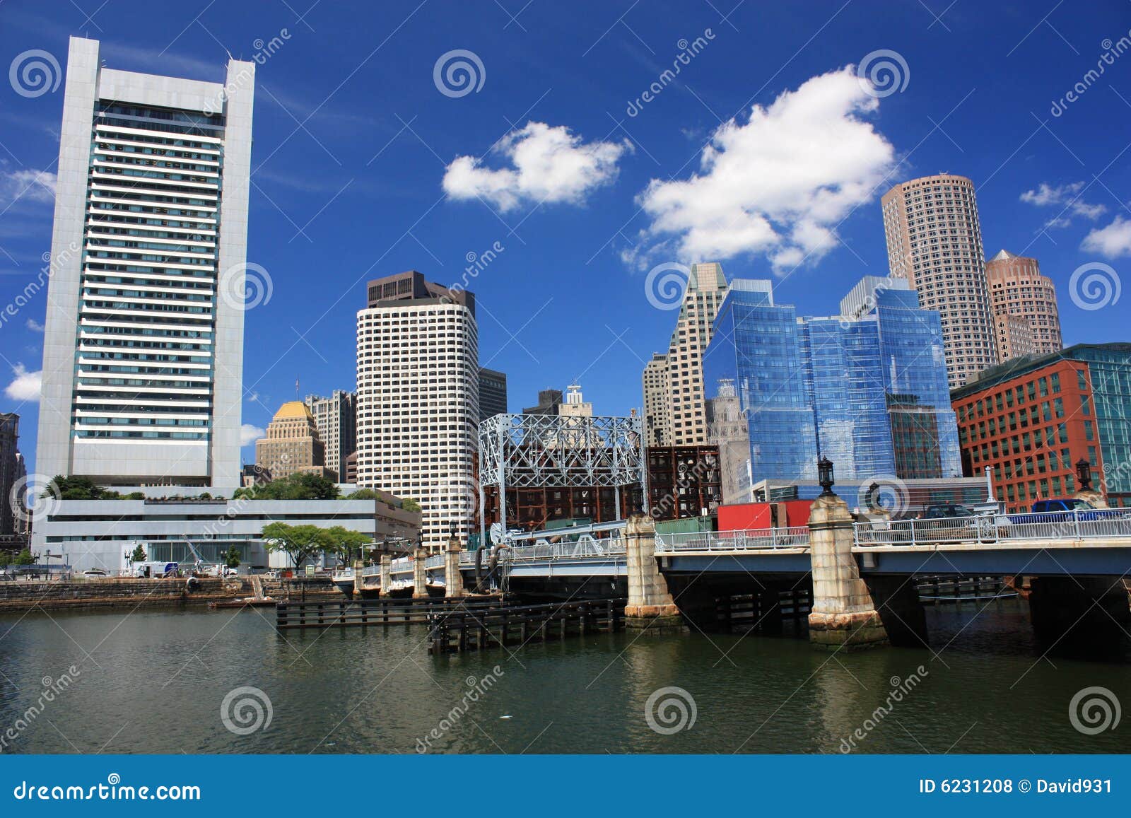 Cityscape of Boston stock photo. Image of scenic, urban - 6231208