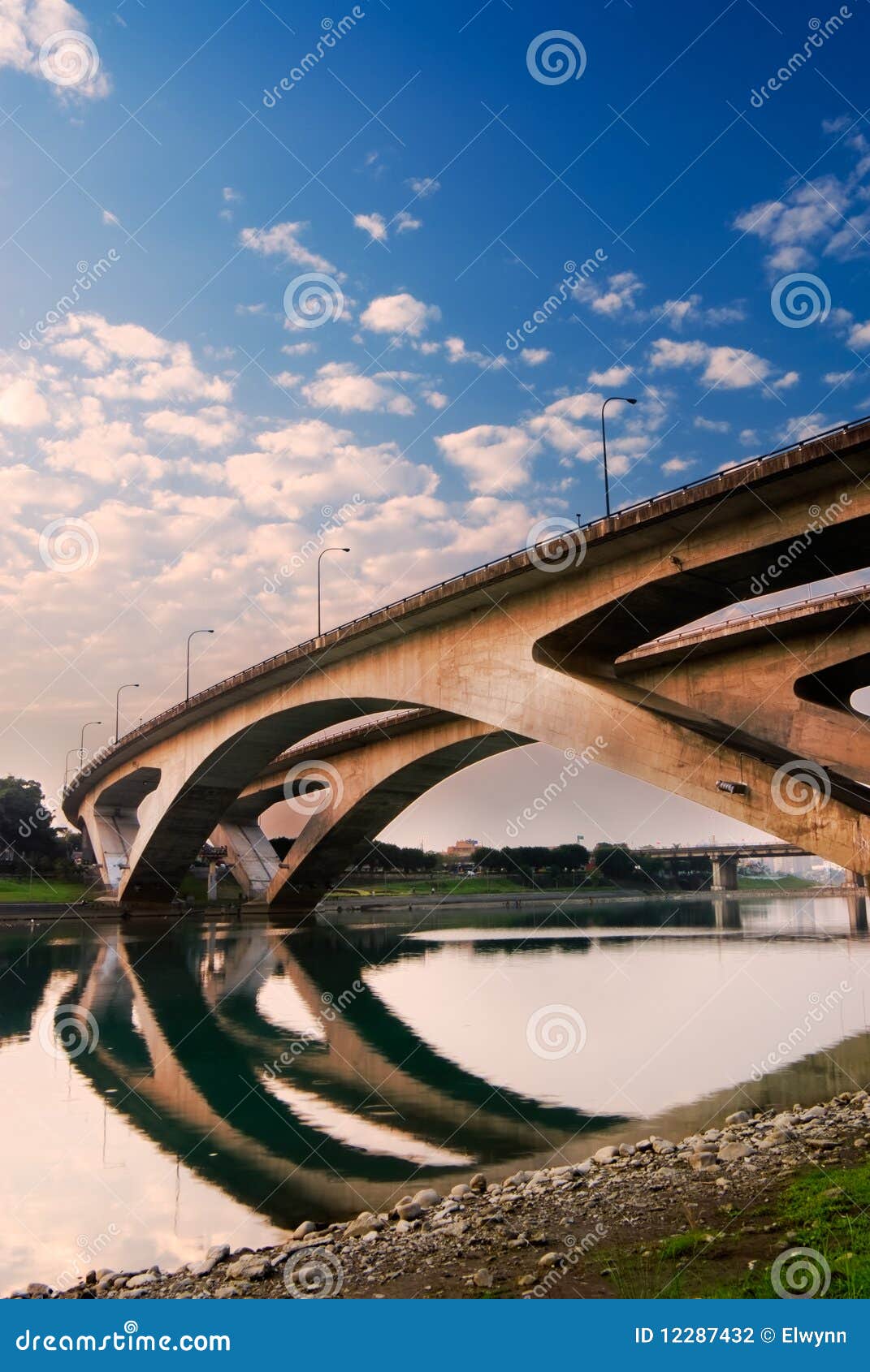 Cityscape of bridge stock photo. Image of attractive - 12287432