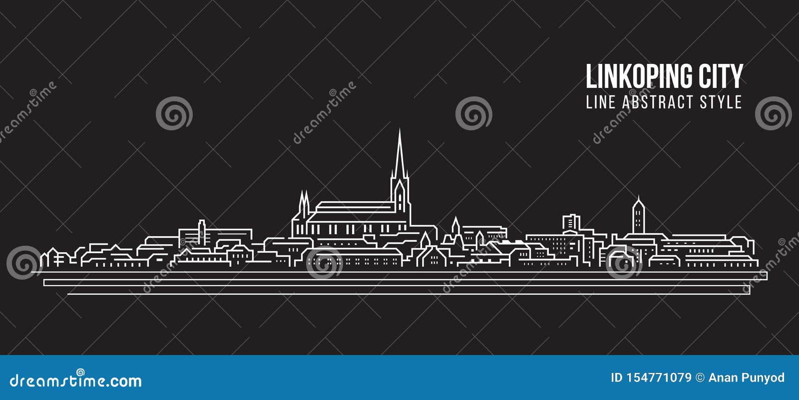 Linkoping City Map. Royalty-Free Stock Photography | CartoonDealer.com ...